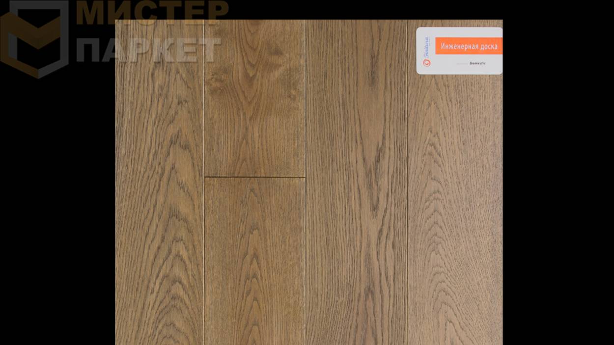 Инженерная доска Finitura Parkett Дуб Domestic Прайм 140 мм