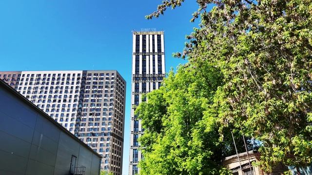 ЖК «Тринити» — съёмка с воздуха май 2025