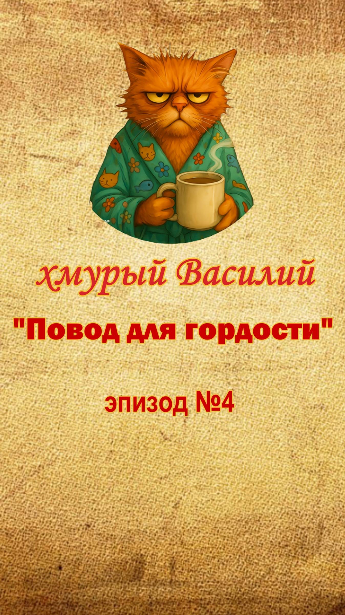 Повод для гордости... 
#хмурыйвасилий #афоризмы #мудрость #кот #поколениеальфа #бэтси #сигмабой