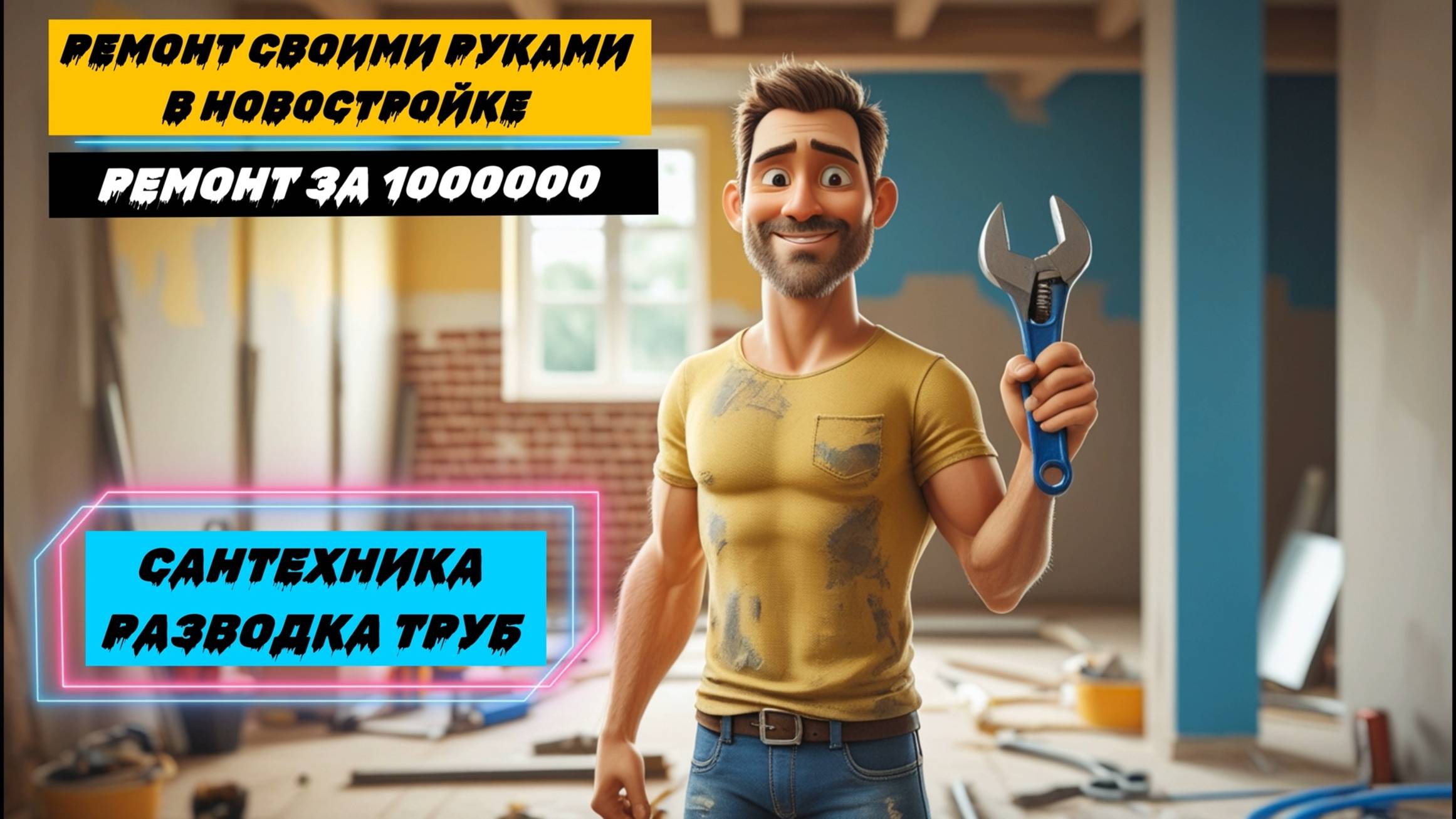 Разводка труб сантехнический узел своими руками.