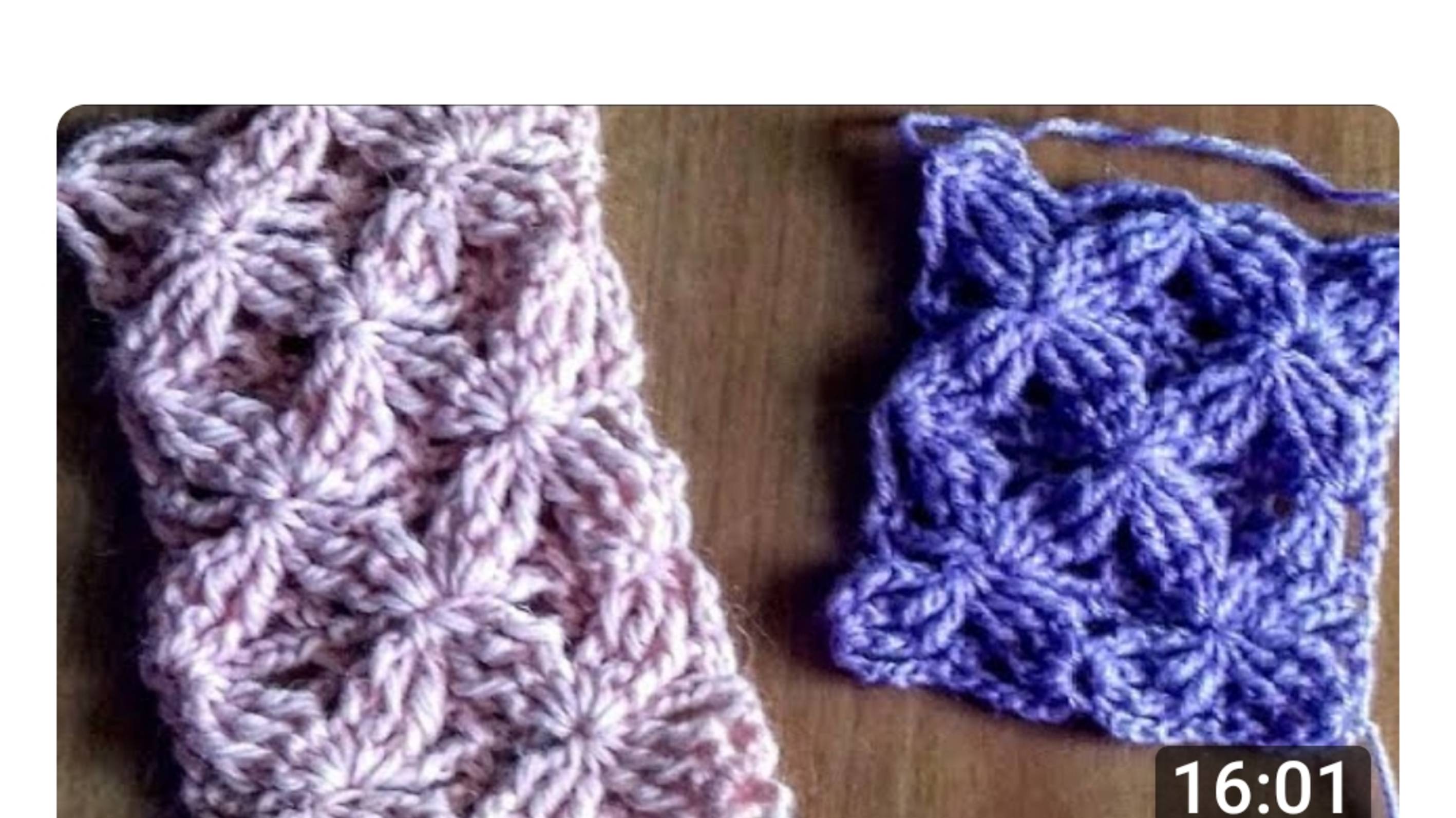 КРАСИВЫЙ, РЕЛЬЕФНЫЙ УЗОР КРЮЧКОМ (четырехлистник) __Raised crochet pattern.