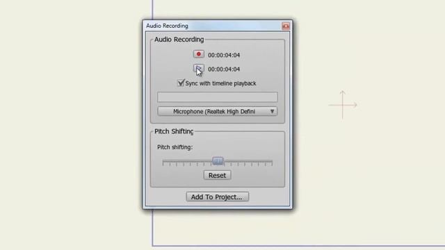 Как быстро записать озвучку (Audio Recording) прямо в Moho - 1