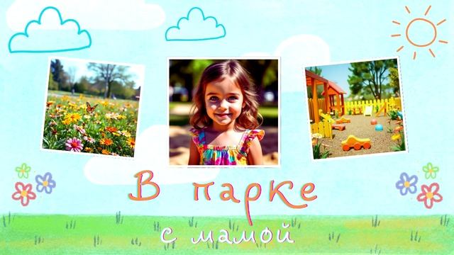 В парке с мамочкой