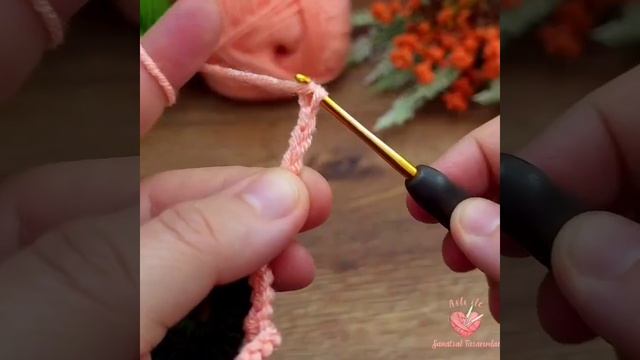 МК Цветок крючком