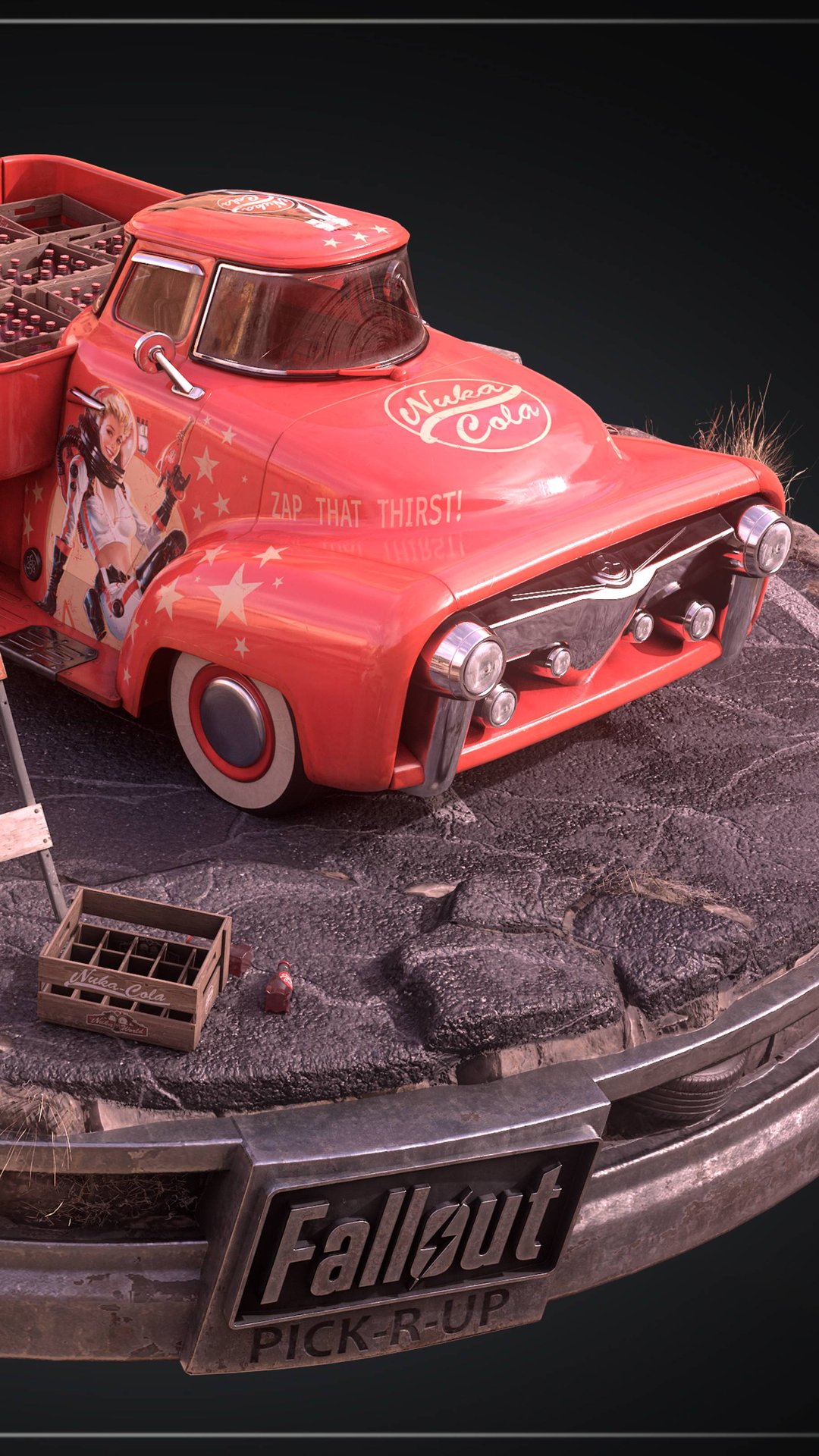 Fallout 4 - PICK-R -UP  #3d #cg #gamedev  #fallout #nukacola  #nukaworld