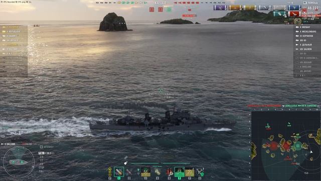 Два Холанда + Нахимов  путь к победе Мир кораблей