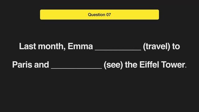 Past Simple Quiz_ Test Your English Skills and Take the Challenge!