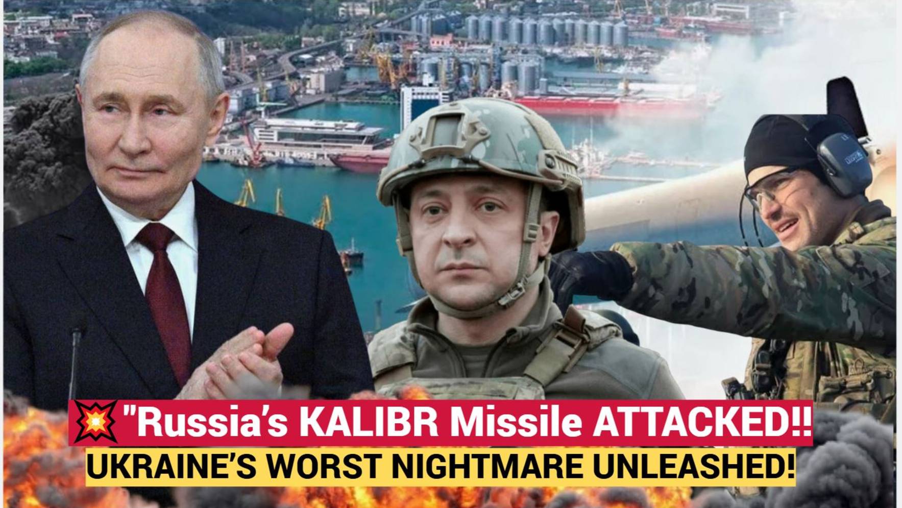 🚀URGENT! Zelenskyy in SHOCK!⚡ Russia’s KALIBR Missile🚀: Ukraine’s WORST Nightmare Unleashed!