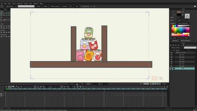 Бесплатный курс по Moho 14 - Урок 33 - Автоматическая физика объектов (Automatic object physics)