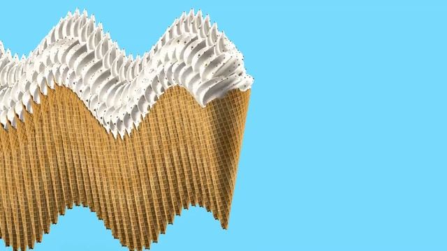 Tricky 3D Ice Cream by Alexander Kratinov