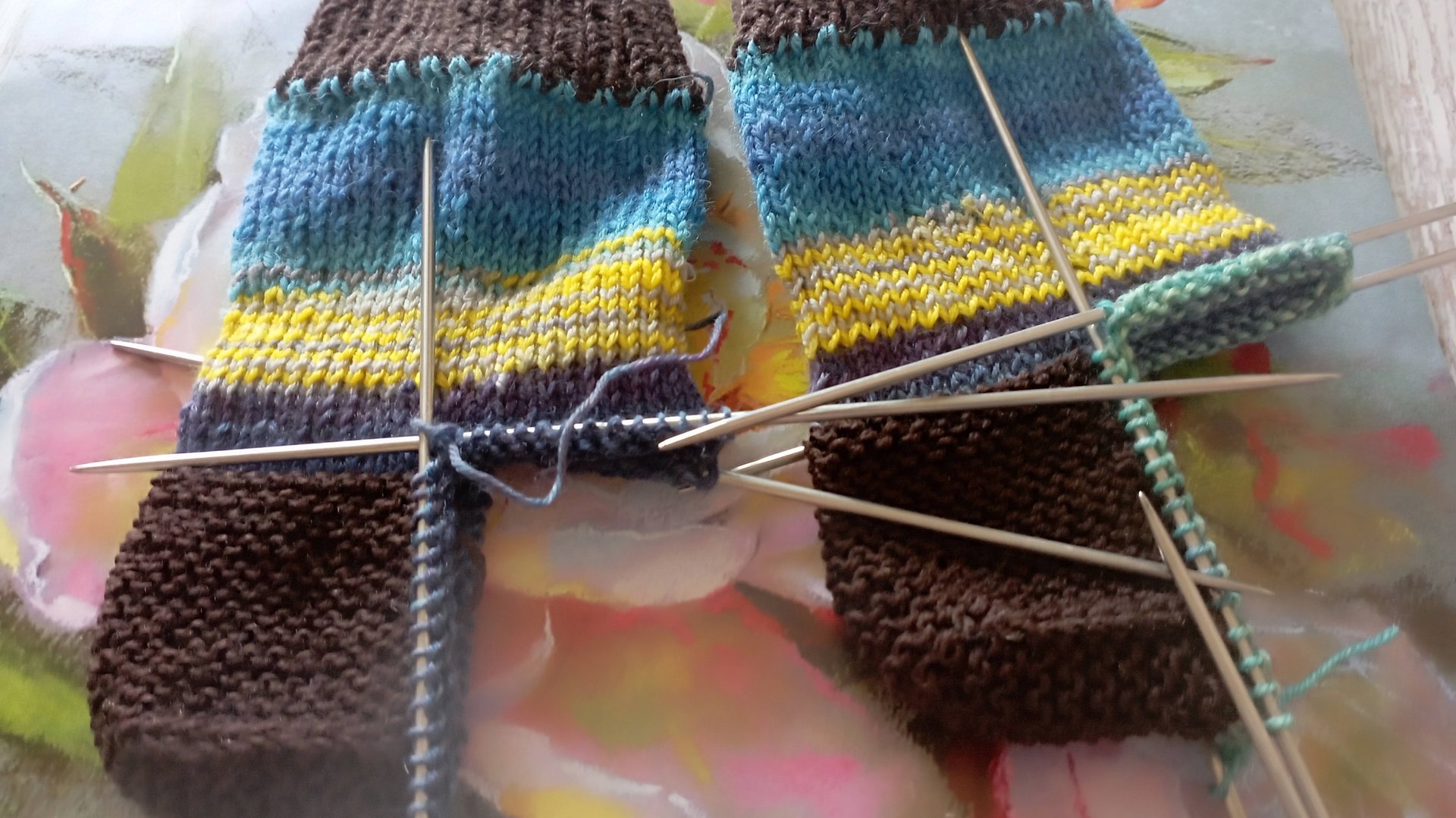 Третий этап игры-авантюры Уютный носочек с Екатериной Шурм