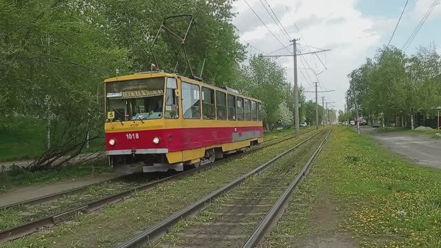 Барнаул. Трамвайная станция и трамвайные задворки