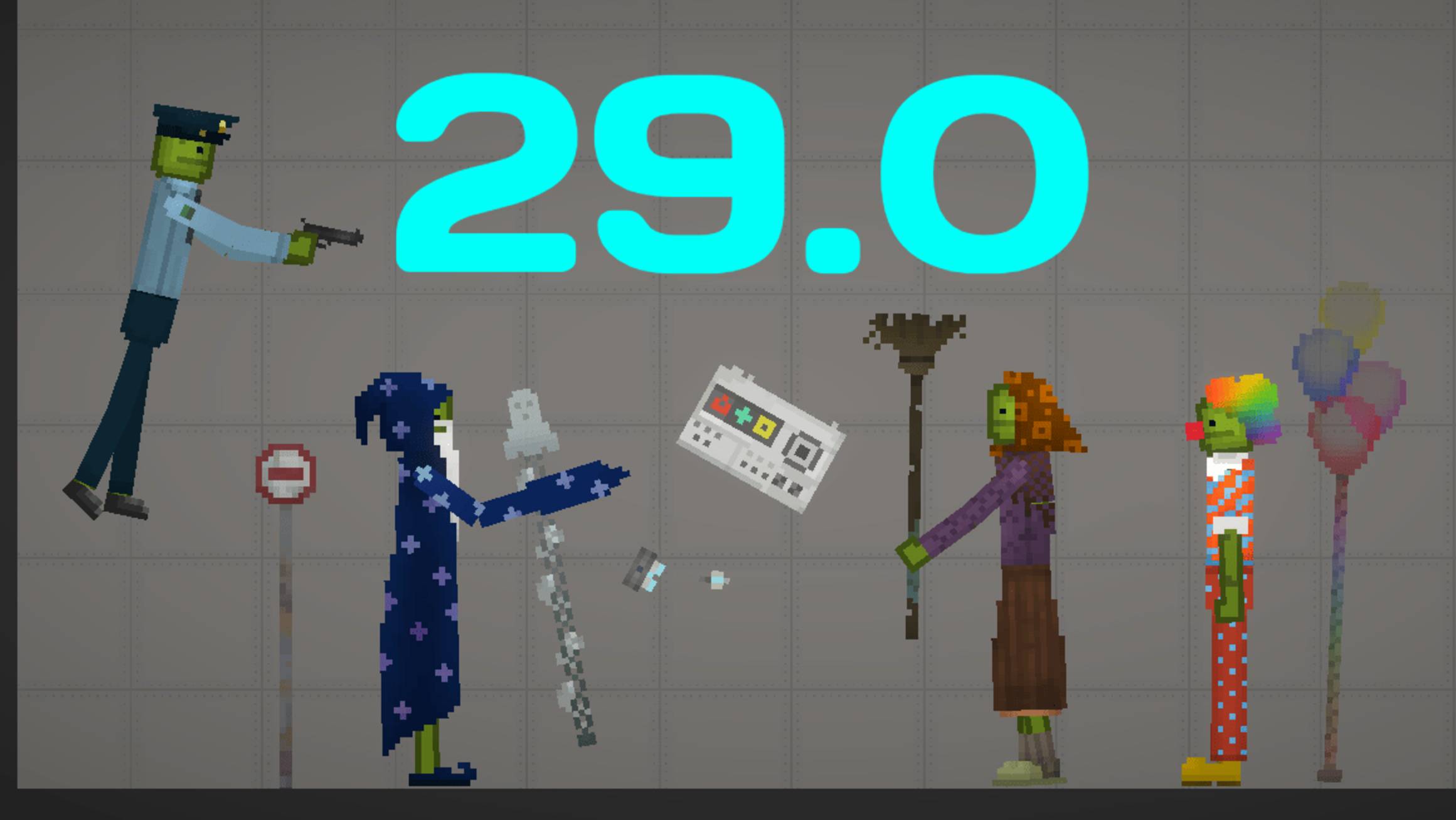 ВСЕ НОВЫЕ ПОСОХИ, ОДЕЖДА И ПРЕДМЕТЫ В ОБНОВЛЕНИИ 29.0