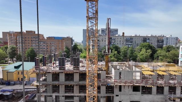 ЖК «MYPRIORITY Павелецкая» — съёмка с воздуха май 2025