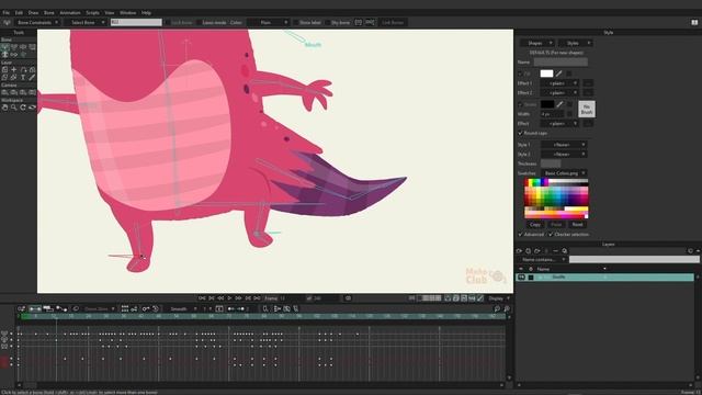 Бесплатный курс по Moho 14 - Урок 3 - Основы таймлайна (Timeline)