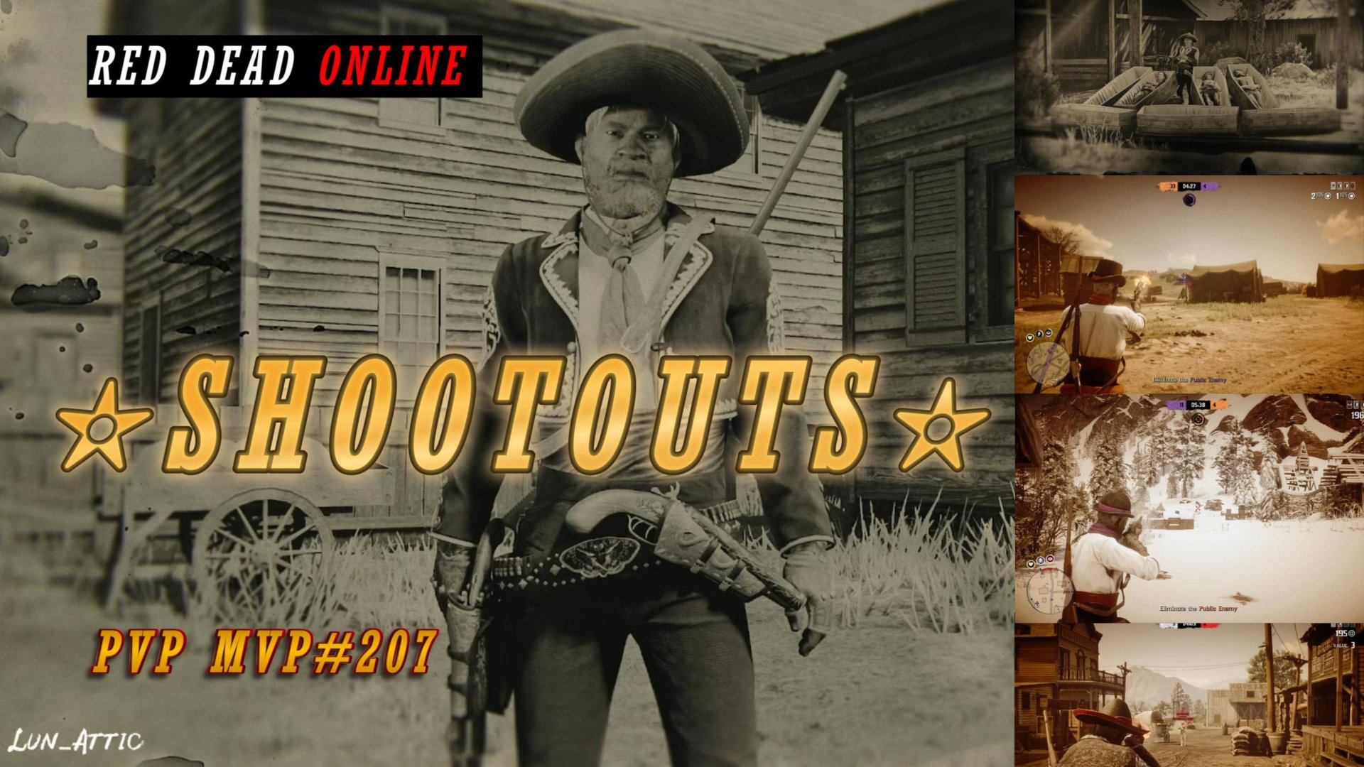 Red Dead Online - PvP MvP #207 Shootouts!