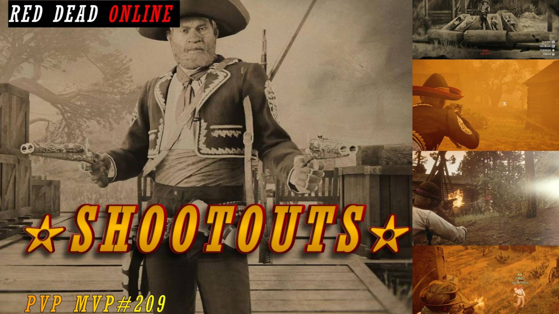 Red Dead Online - PvP MvP #209 Shootouts!