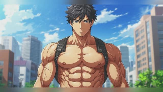 Парень качок. Любовь завтрашнего дня.