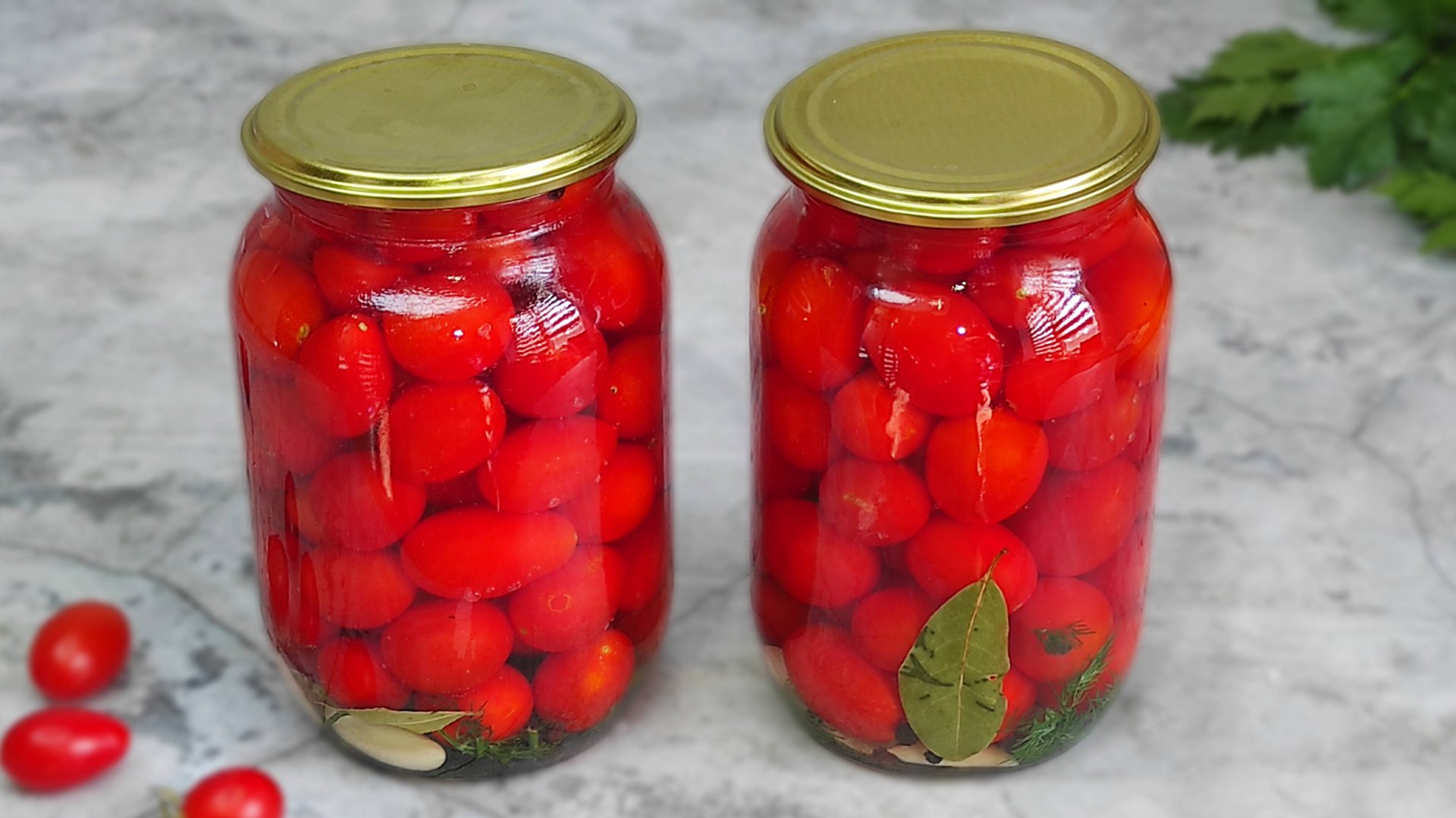 Вкуснейшие МАРИНОВАННЫЕ помидоры ЧЕРРИ на ЗИМУ. Простой РЕЦЕПТ на литровую банку.