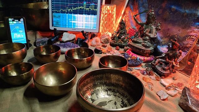 НАБОР ЧАКРА 7 ЧАШ (индийский строй) 432 480 528 594 672 720 768 ГЦ