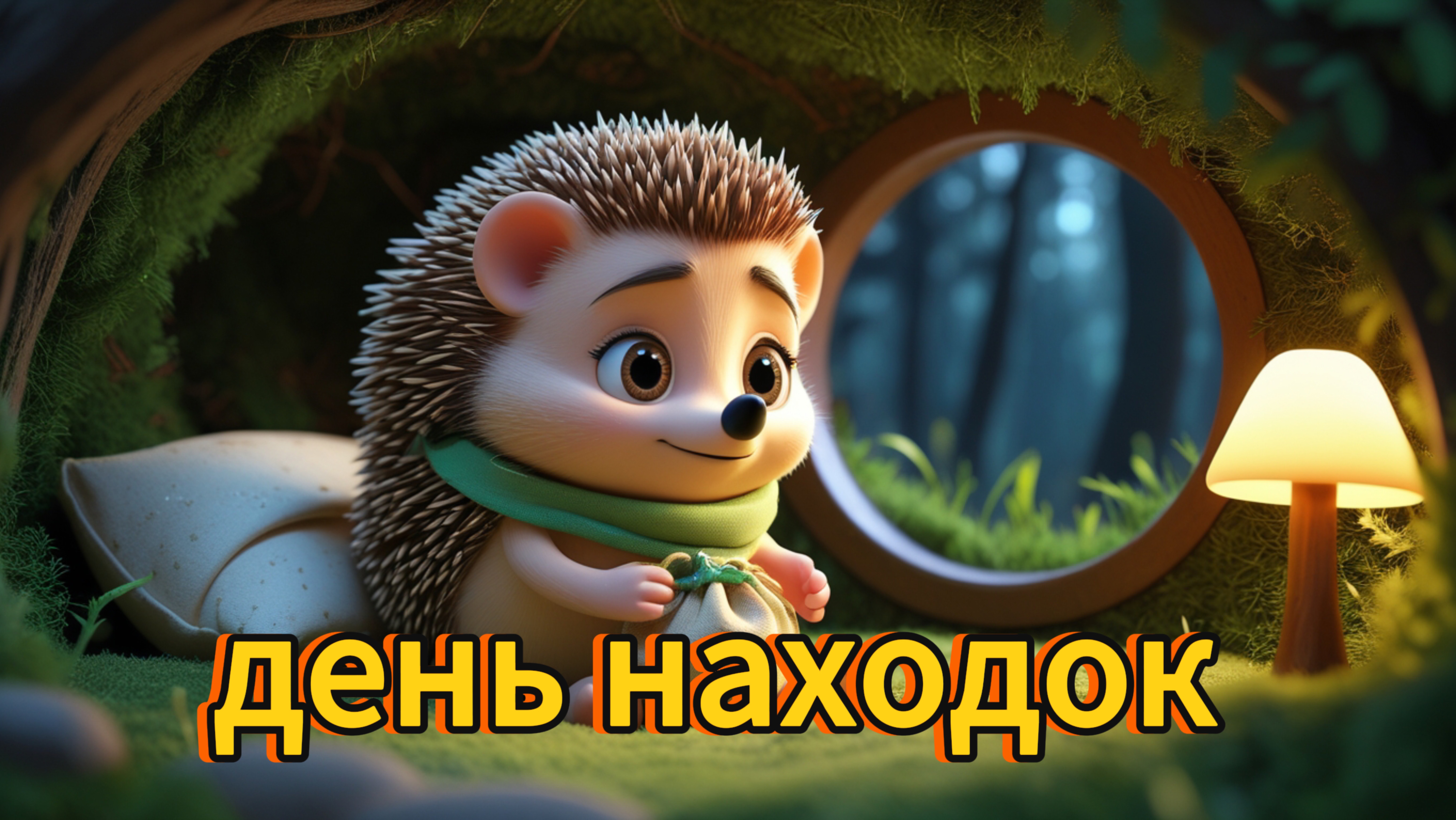 Мультик: Ёжик и день находок
