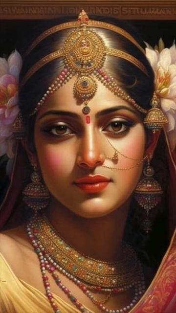 «Калика пурана». Таравати - в отчаяньи от угроз мудреца проклясть её с родичами