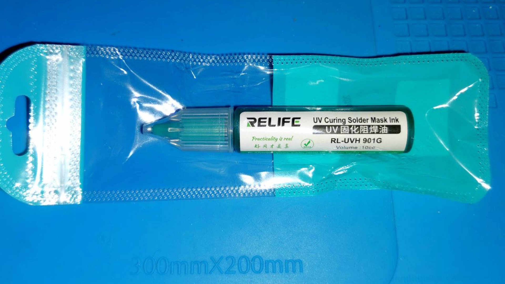 Паяльная маска предварительный тест