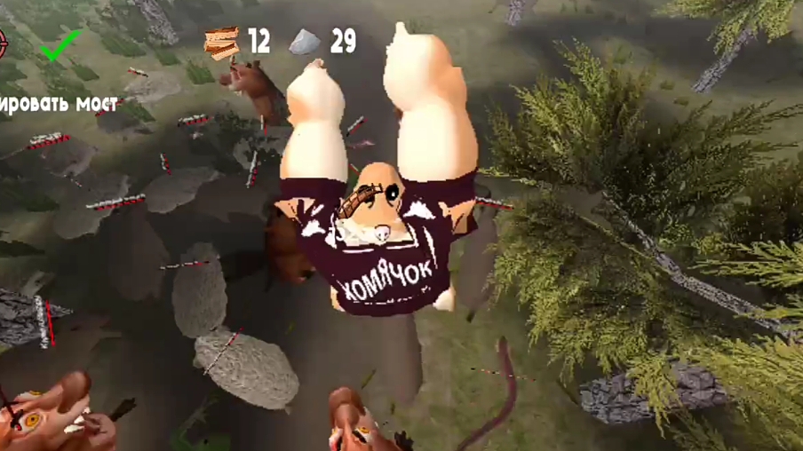 Прохождение 2 дня в игре пять ночей с бобром.Новые персонаж капибара.Не ругайтесь матами.Выпуск 4#