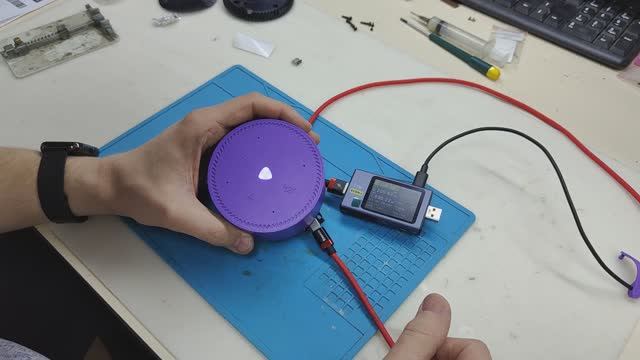 яндекс колонка замена разъема зарядки