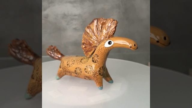 Керамическая статуэтка Чудо конь