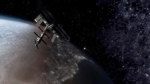 Ядерный взрыв. МКС уничтожена.