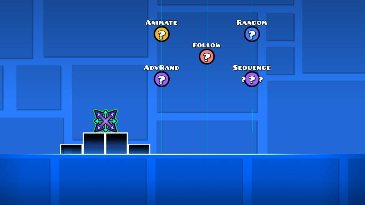 #7 обучение триггеров Follow, Animate, Random , AdvRandom, Sequence.