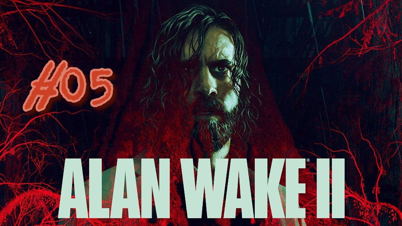 Alan Wake 2 (2024). Продолжение КУЛЬТОВОГО хоррора. ПРОХОЖДЕНИЕ на 100% + ALL DLC. ЧАСТЬ 05.