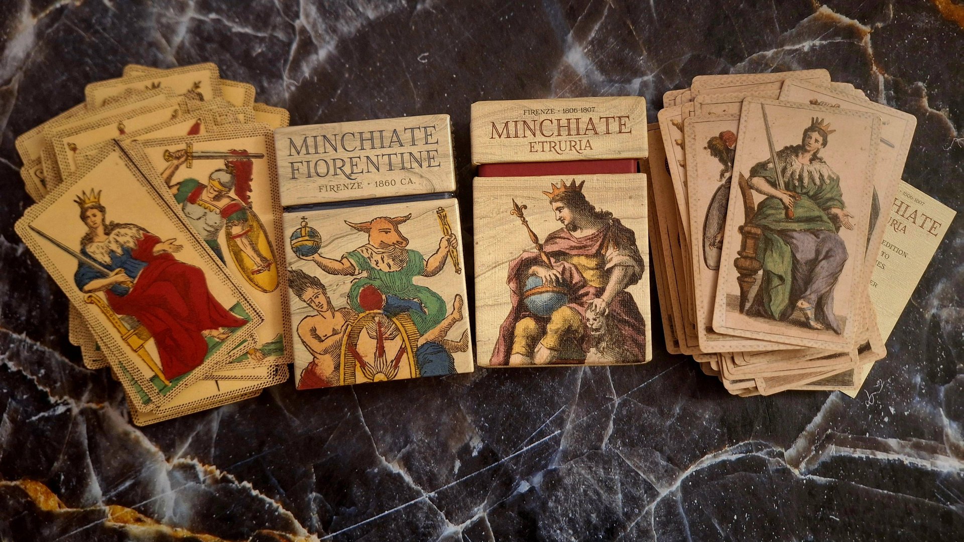 Карты Таро Minchiate ❤️ Сравним? Какая нравится больше?