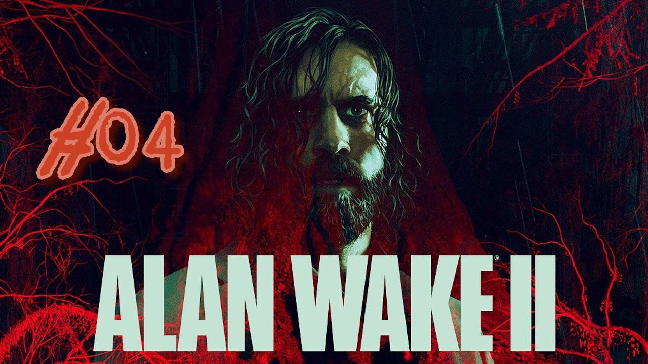 Alan Wake 2 (2024). Продолжение КУЛЬТОВОГО хоррора. ПРОХОЖДЕНИЕ на 100% + ALL DLC. ЧАСТЬ 04.