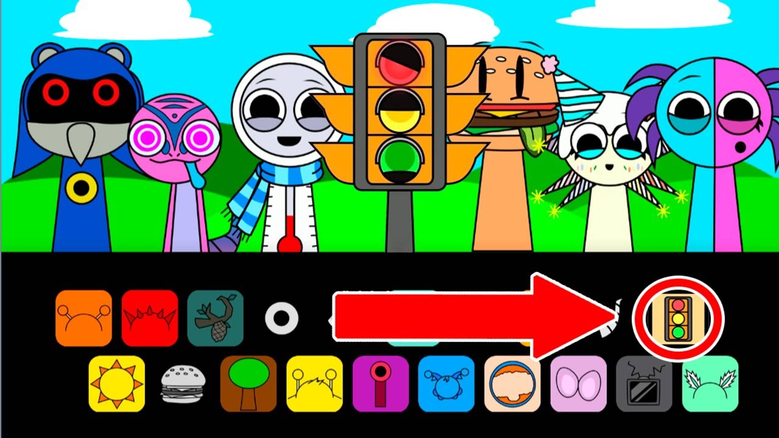 ИТАЛЬЯНСКИЕ МЕМЫ VS СПРУНКИ - ФАЗА СВЕТОФОР| Sprunki 2025