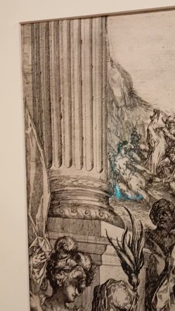 Жак Шарль де Белланж. Поклонение волхвов. Офорт и резец.