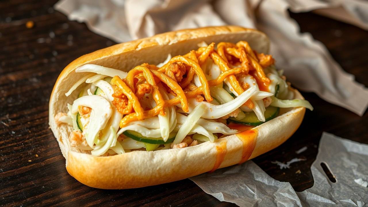 Краб-дог: сочное объятие моря и булки, которое взорвёт Вашу кухню!