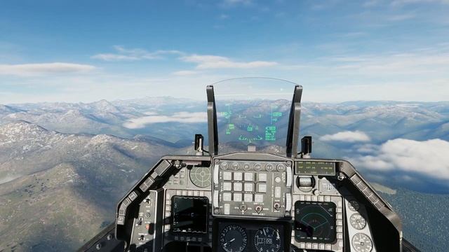 Истребитель F-16C Viper встретил в небе НЛО.