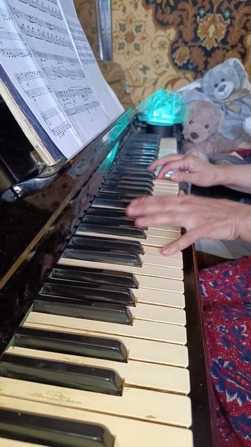 Полька-Галоп из фильма О бедном гусаре замолвите слово музыка А. Петров исполнение на фортепиано