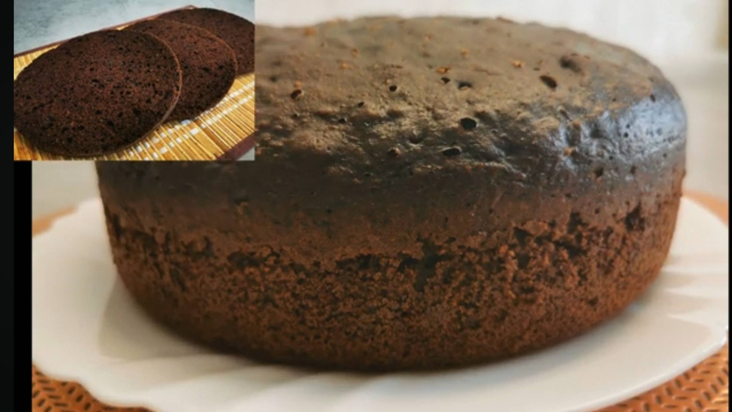 Шоколадный бисквит в мультиварке. Лёгкий и быстрый рецепт бисквита, который не требует пропитки!