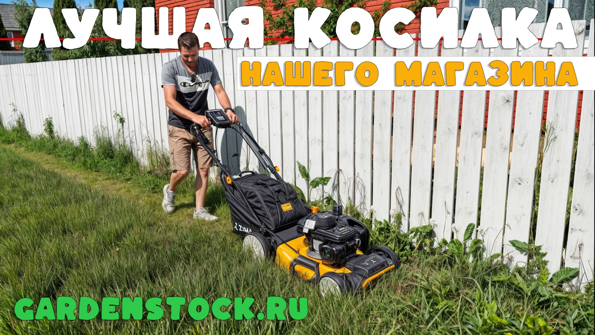 Лучше я не встречал!!! Газонокосилка ZimAni LC353 AWD (турбонож + вариатор + 4х4 полный привод)