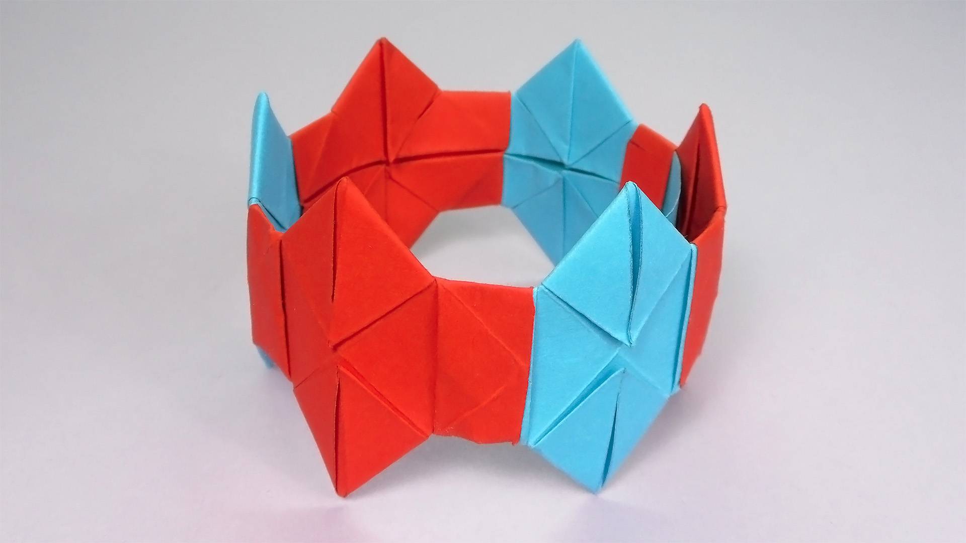 Как сделать Браслет из бумаги | Оригами Браслет своими руками
