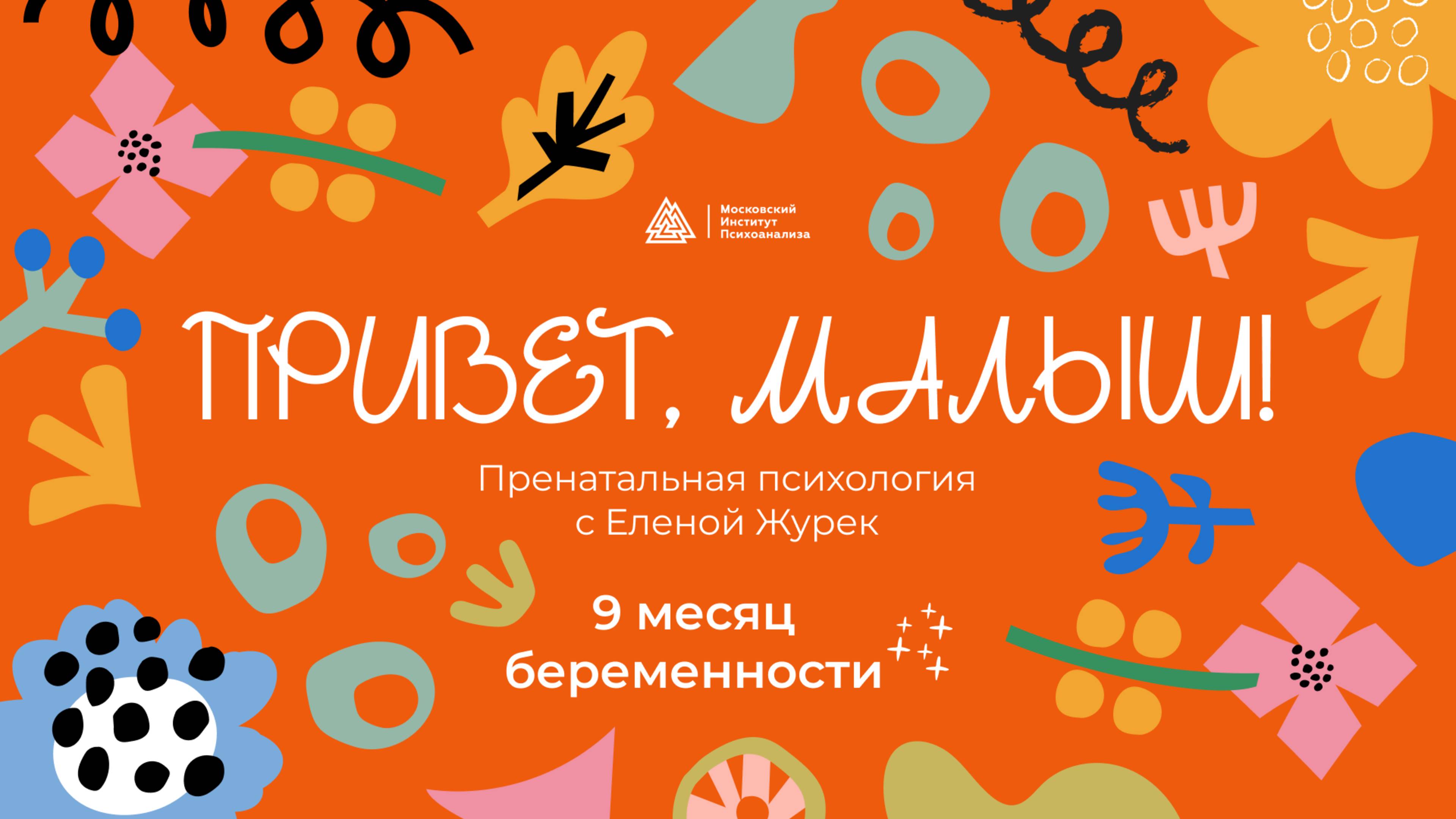 Привет, малыш! / Пренатальная психология с Еленой Журек / 9 месяц беременности / МИП