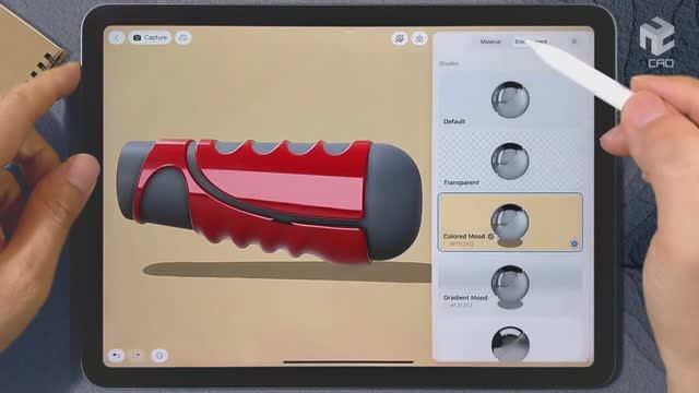 Создание рукоятки для iPad с помощью Shapr3D