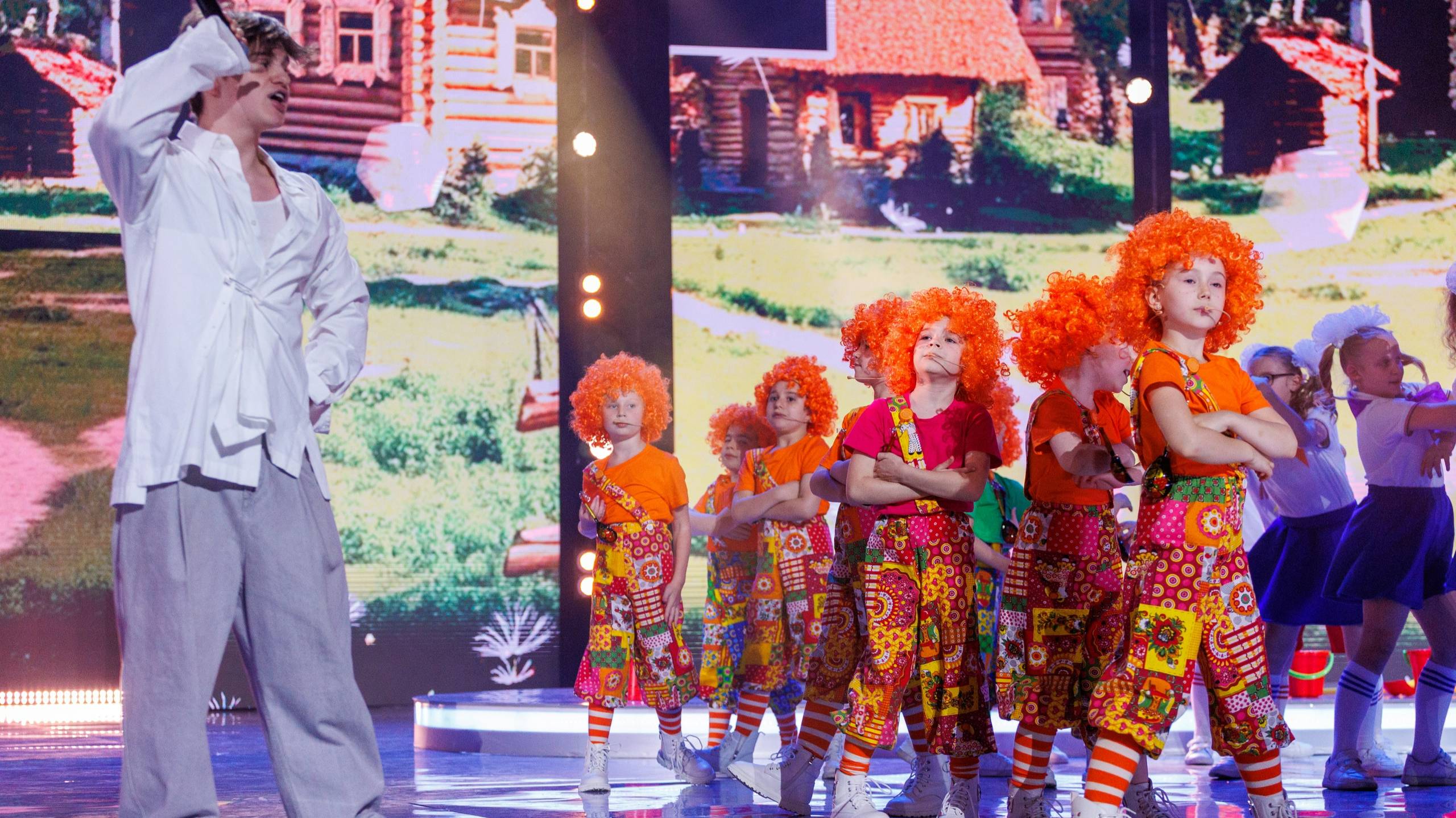 Домисолька поздравляет телеканал "Карусель",  бэкстейдж