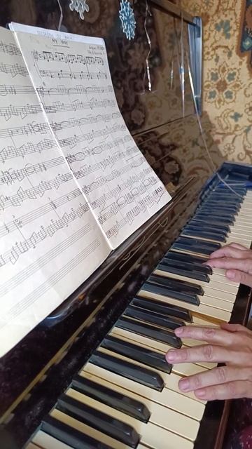 My Way Мой Путь исполнение на фортепиано #2