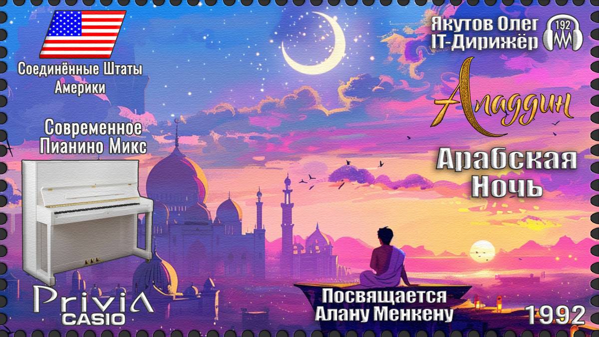 IT-Дирижёр Якутов Олег. Арабская Ночь. Аладдин. Посвящается Алану Менкену. 1992г.
