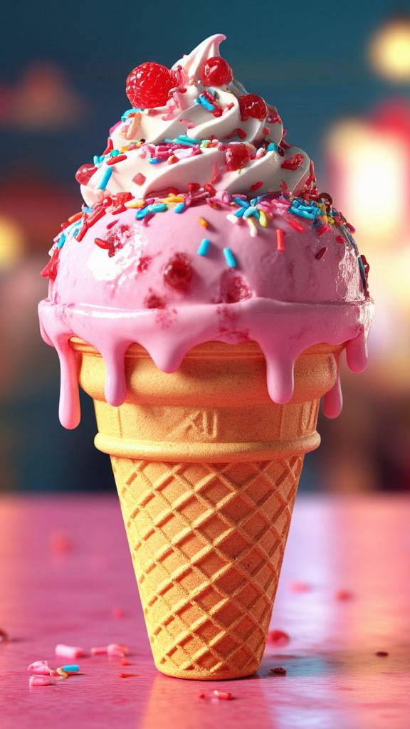 Всемирный день мороженого! Музыкальная открытка