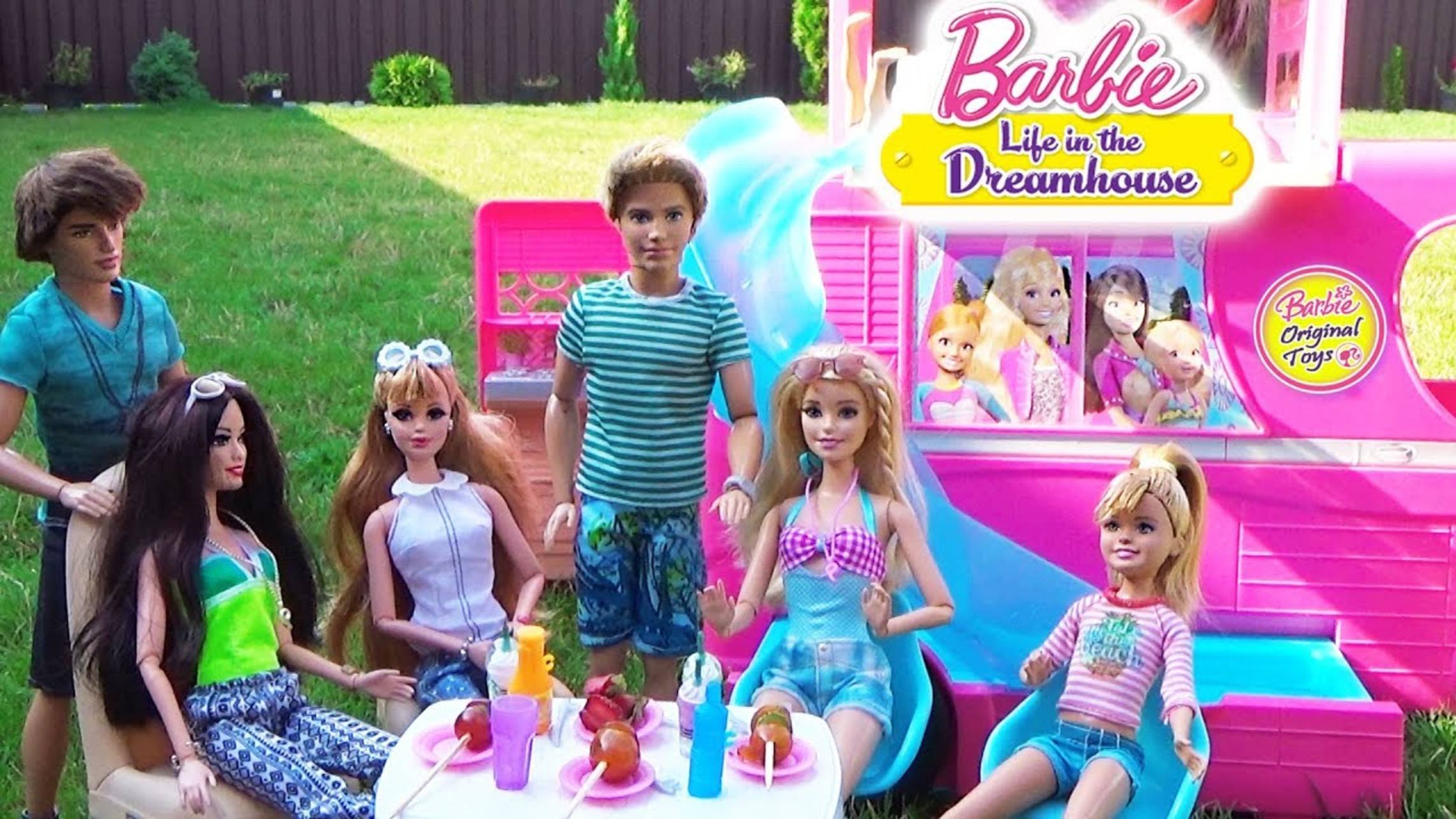 Барби мультфильмы. Путешествие с Барби и ее семьей